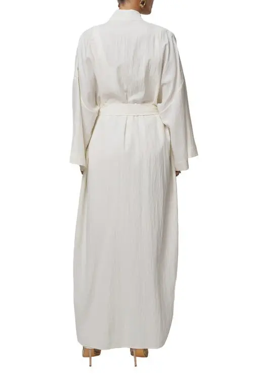 JLUXLABEL Maxi Duster With Belt