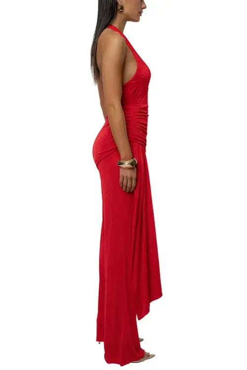 JLUXLABEL Halter Neck Jumpsuit