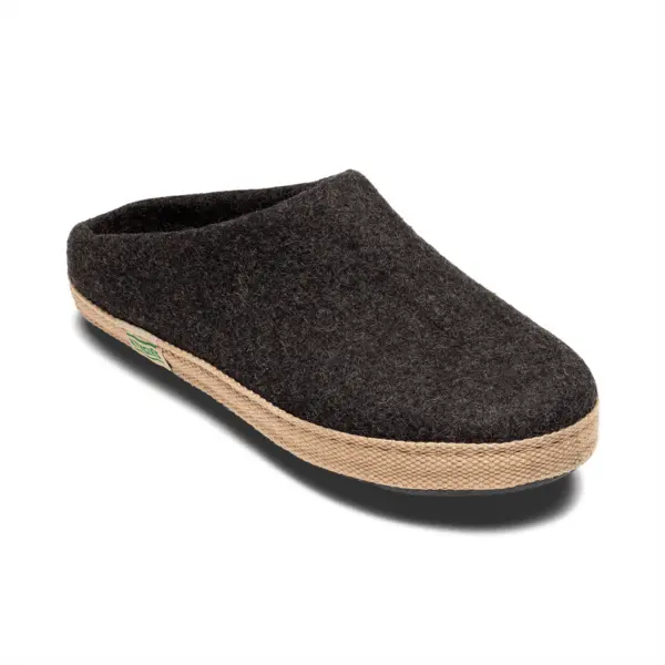 KYRGIES Bishkek Kicks Slipper - Charcoal