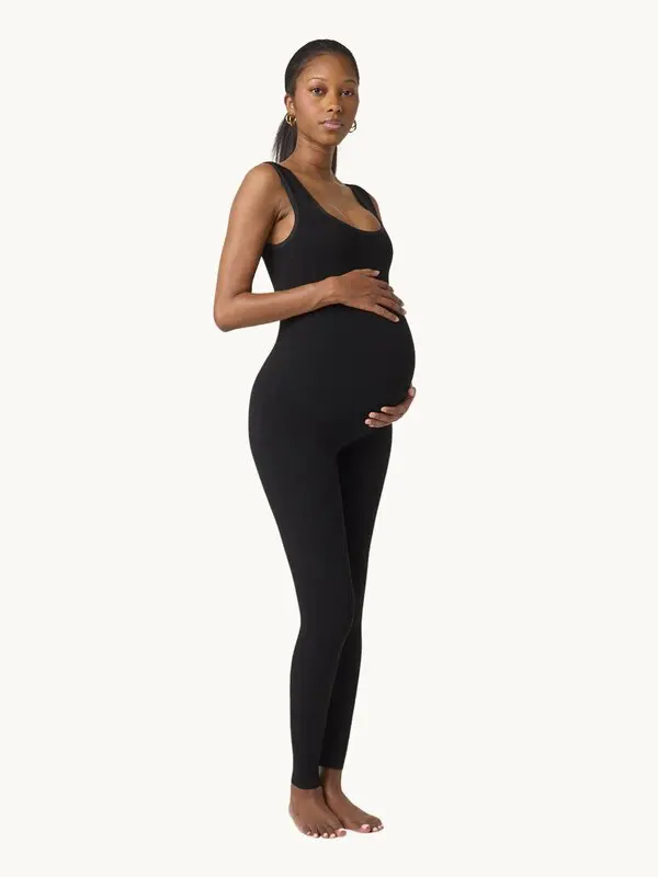 CEAN Lymphatic Maternity Jumpsuit - Black