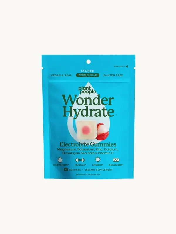 PLANT PEOPLE Wonderhydrate Electrolyte Gummies - One-color