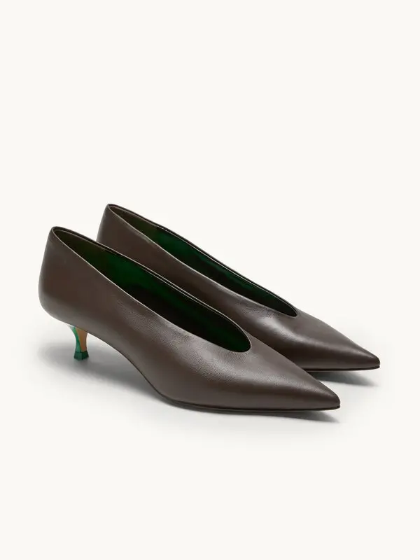 Le Monde Beryl Babouche Kitten Heel