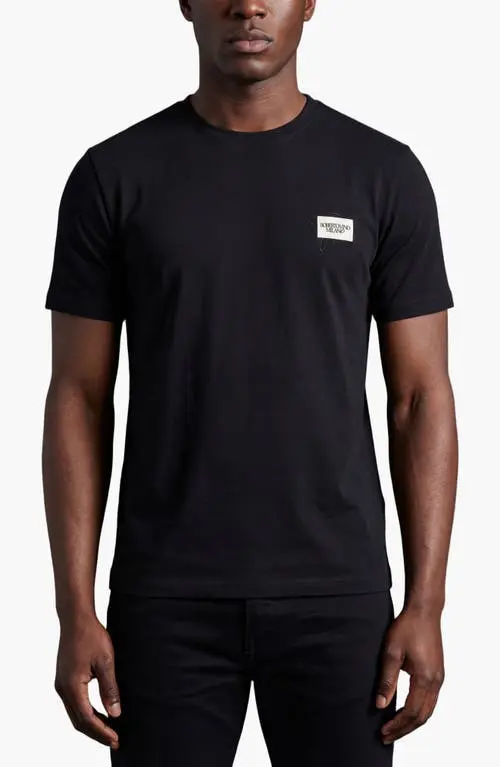 ROBERTO VINO Signature Slim Fit Tee - Black