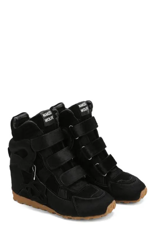 NAKED WOLFE Element Suede Wedge Boots