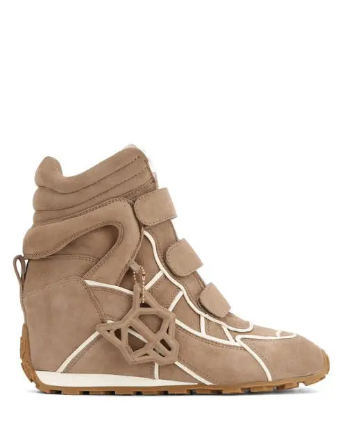 NAKED WOLFE Element Suede Wedge Boots