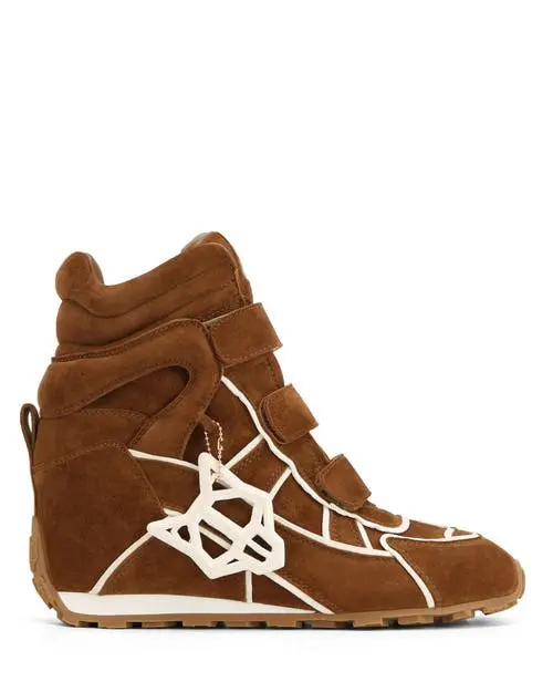 NAKED WOLFE Element Wedge Sneakers - Tan