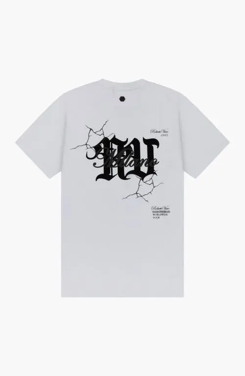 ROBERTO VINO Rv Cracks Slim Fit Tee