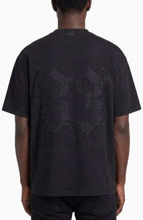 ROBERTO VINO 83 Oversize Washed Cotton Tee