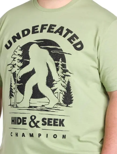 TRUE NATION BY DXL Big & Tall Big Foot Mountain Dude Graphic Tee
