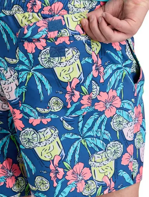 Vineyard Vines Big & Tall Printed Swim Trunks - Moonshine