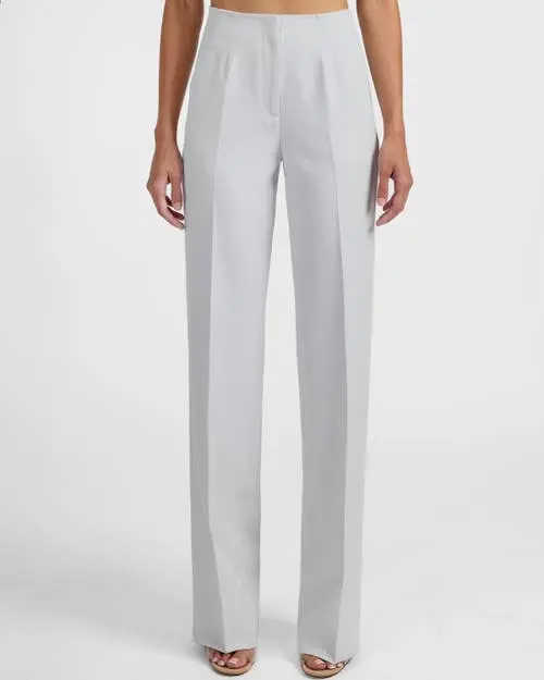 Santorelli Della Straight-leg Bouclé Pants