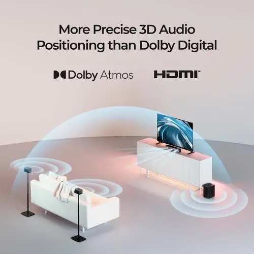 ULTIMEA Poseidon M4t 5.1 Dolby Atmos Sound Bar