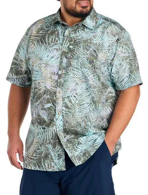 Columbia Big & Tall Pfg Super Slack Tide Camp Shirt - Cypress