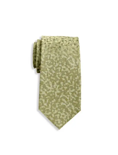 SYNRGY BY DXL Abstract Patterned Neck Tie - Green