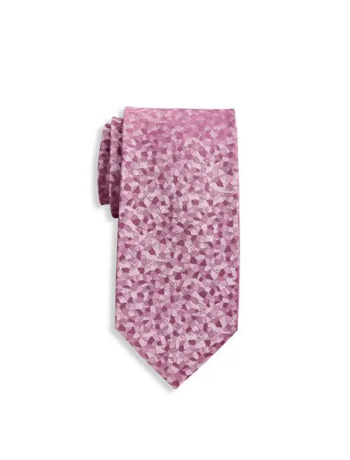 SYNRGY BY DXL Abstract Patterned Neck Tie - Pink
