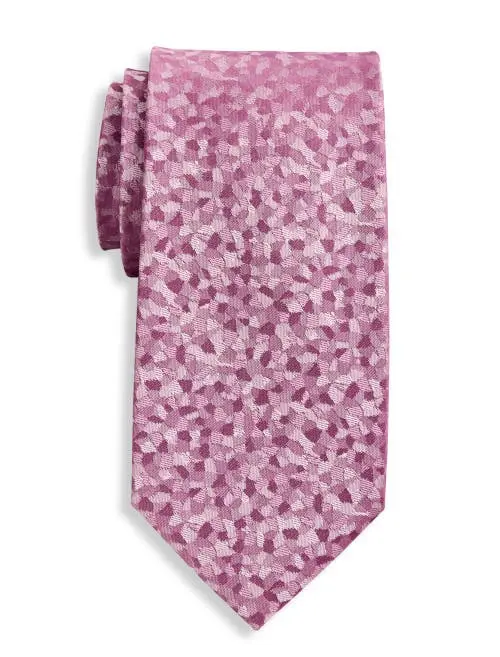 SYNRGY BY DXL Abstract Patterned Neck Tie - Pink