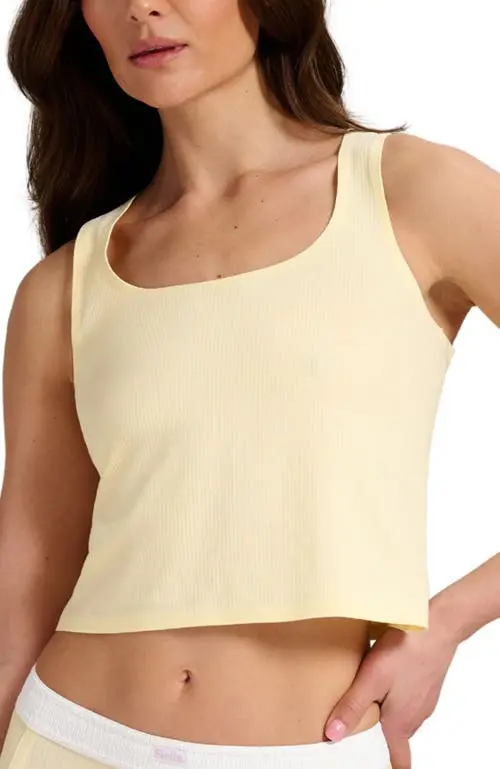 SIELLA Organic Cotton Rib Tank - Lemonade