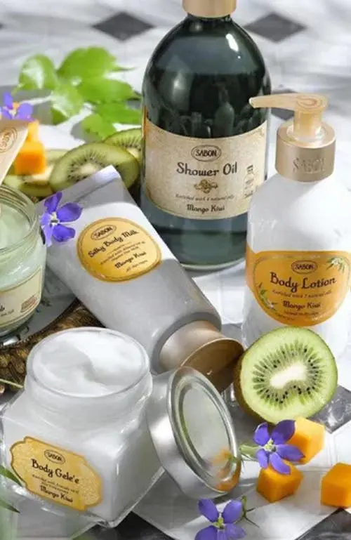 SABON Shower Oil Mango Kiwi - 500 Ml