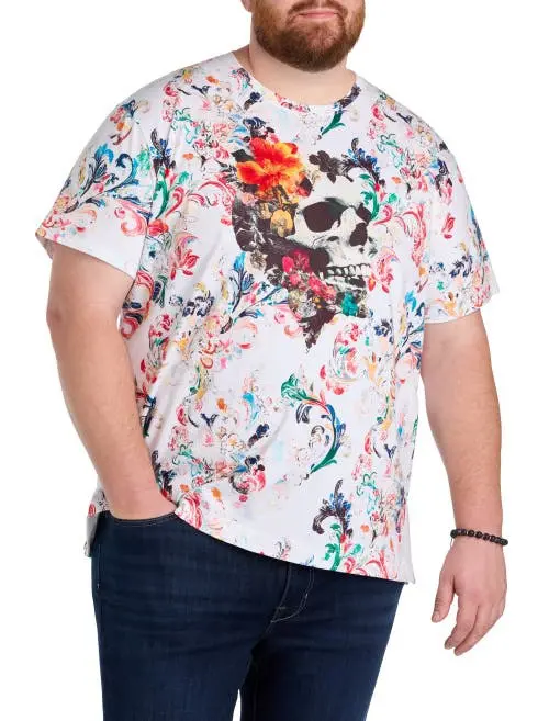 Robert Graham Big & Tall Deadly Blossom Graphic Tee