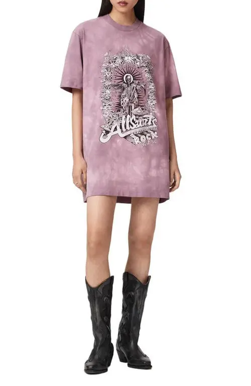 ALLSAINTS Avalon Graphic T-shirt Dress