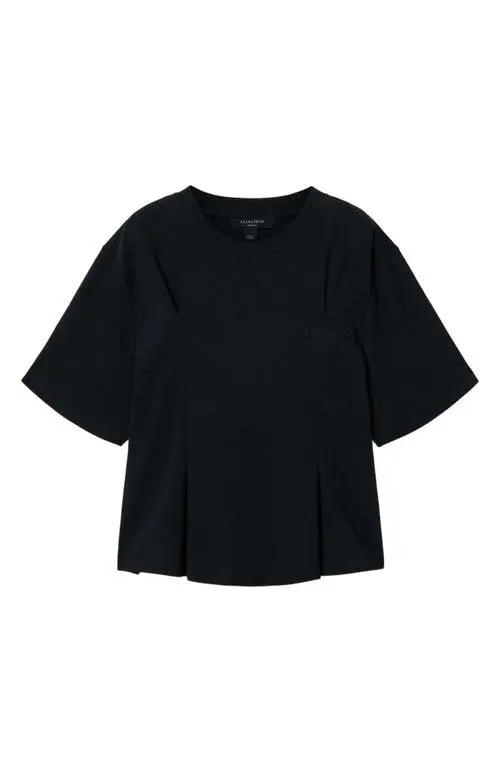 ALLSAINTS Sofia Lisa Boxy Graphic T-shirt - Black
