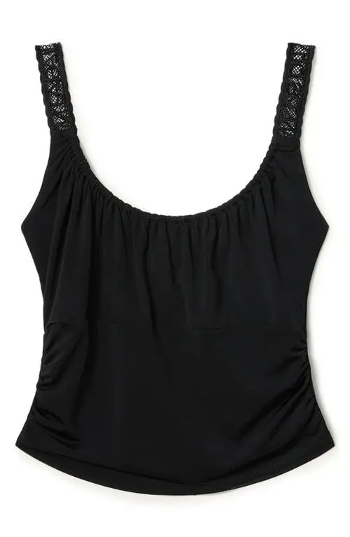 ALLSAINTS Celena Crop Tank - Black
