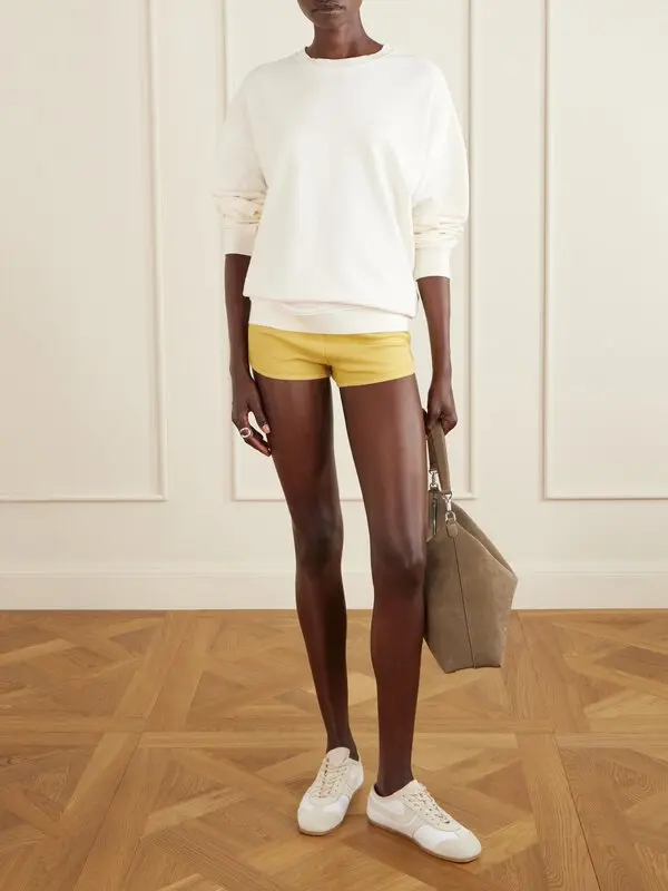 Eterne Cotton-jersey Sweater - Neutrals