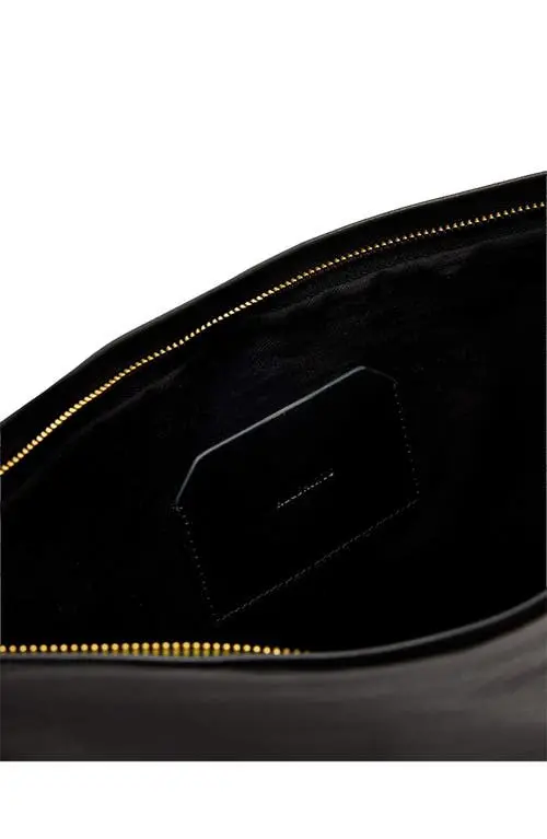 ALLSAINTS Large Bettina Leather Clutch