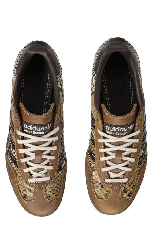 Adidas X Wales Bonner Gazelle Embossed Sneakers