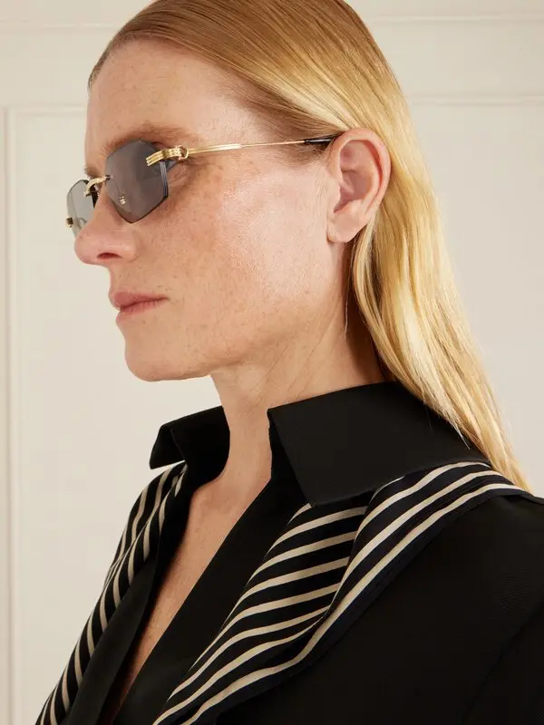 Cartier Première De Round-frame Sunglasses