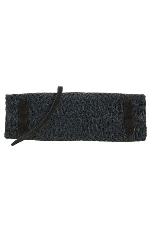 Moschino Tie Me East/west Shoulder Bag - 00a Black/black