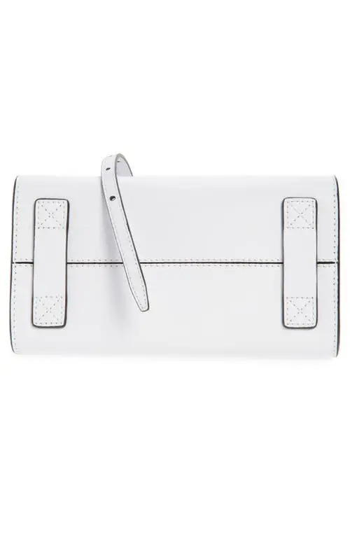 Moschino Small Tie Me Top Handle Bag - White
