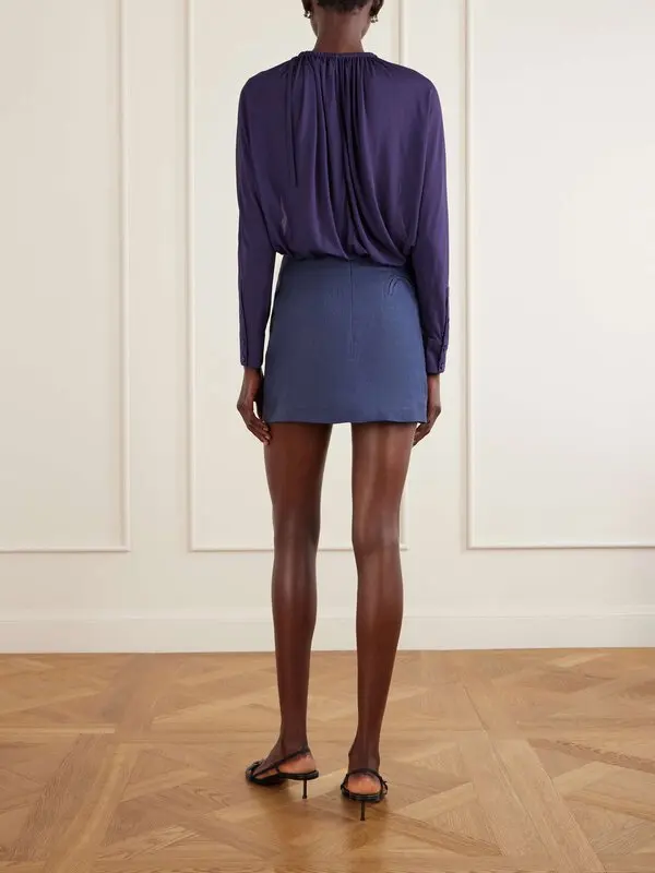 COURREGES Cut-out Jersey Bodysuit