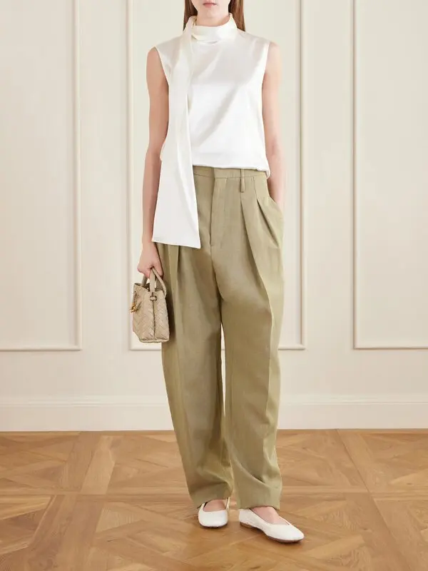 Bottega Veneta Mini Andiamo Intrecciato Leather Tote - Neutrals