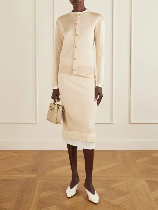 Bottega Veneta Mini Andiamo Intrecciato Leather Tote - Neutrals