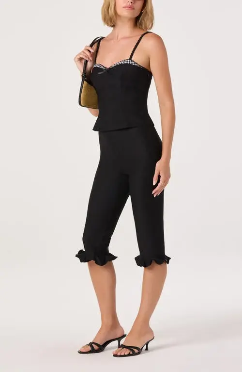 Astr The Label Amalie Ruffle Capris