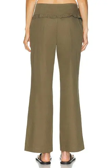 DEIJI STUDIOS Flounce Belted Trousers