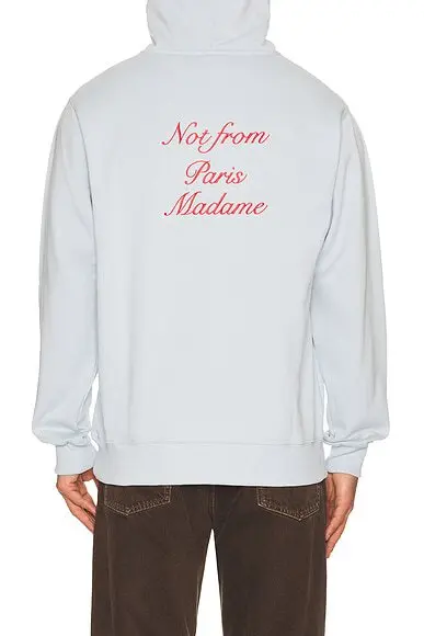 DRÃ´LE DE MONSIEUR Drôle De Monsieur Le Hoodie Slogan Calligraphy