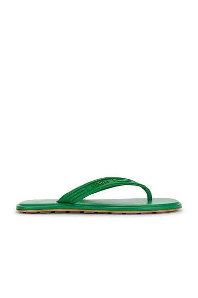 Bottega Veneta Matt Rubber Nappa Sandals