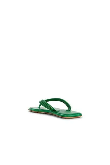 Bottega Veneta Matt Rubber Nappa Sandals