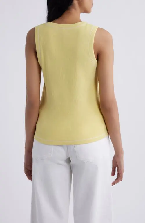 CITY BLUES Square Neck Tank - Sunshine