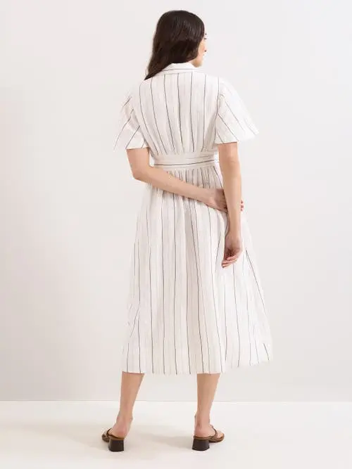 PHASE EIGHT Marielle Striped Shirt Dress