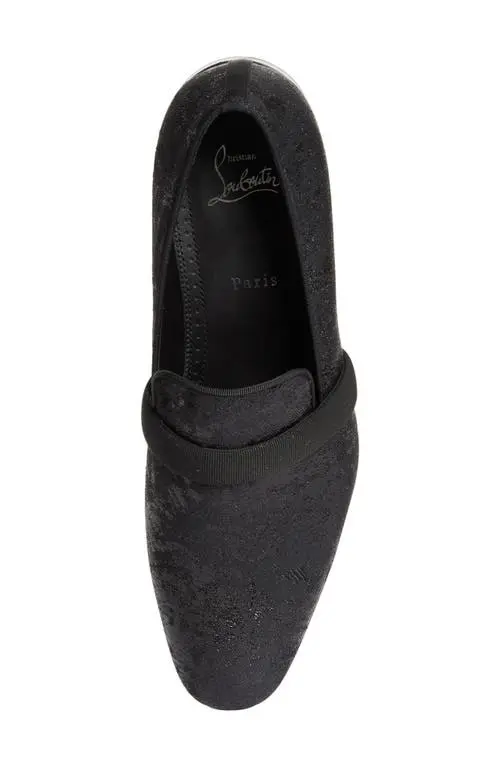 CHRISTIAN LOUBOUTIN Dandy Deco Jacquard Venetian Loafer