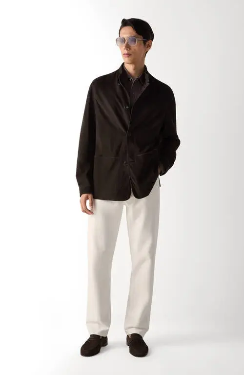 Zegna Oasi Lino Polo Shirt