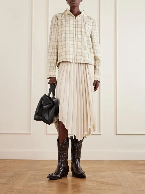 Acne Studios Leather Ankle Cowboy Boots