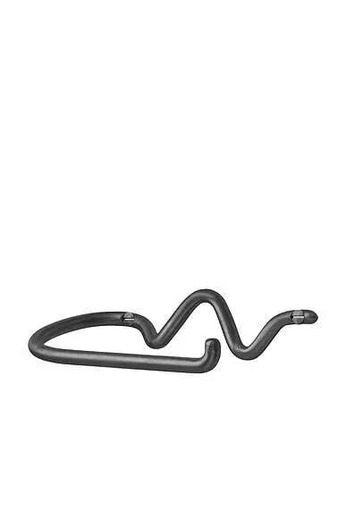 FERM LIVING Curvature Toilet Paper Holder - Black Brass