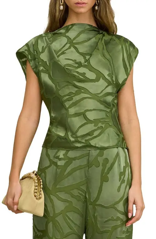 Cult Gaia Monette Plunge Back Top
