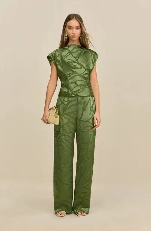 Cult Gaia Monette Plunge Back Top