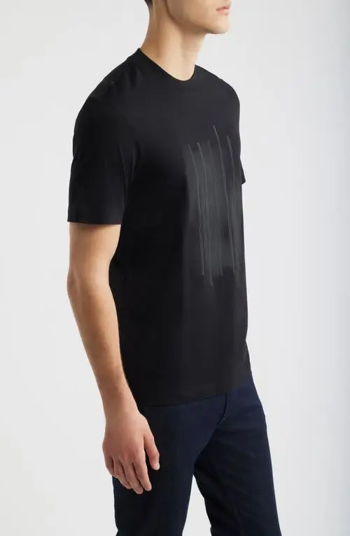 BOSS Thompson Cotton Graphic T-shirt - Black
