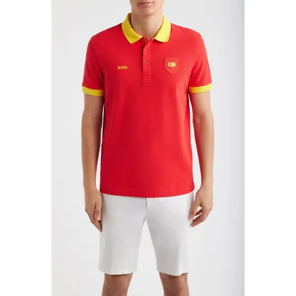 BOSS Lux Paddy Cotton Polo - Spain